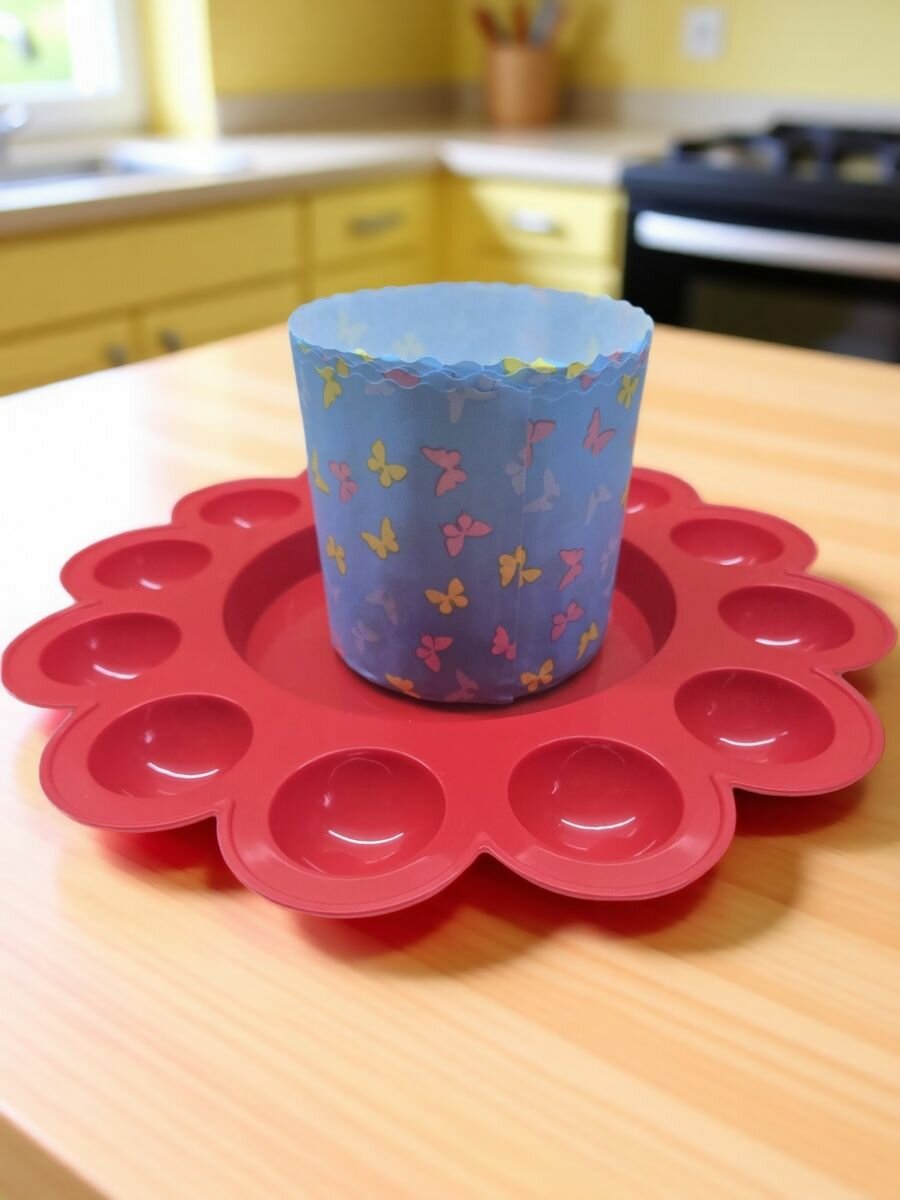 Формы пасхальные 3 шт и подставка пасхальная для яиц и кулича