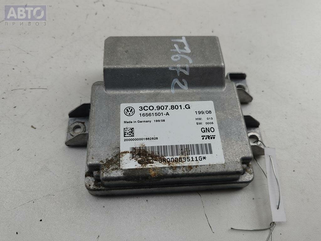 Блок ручника (стояночного тормоза) Volkswagen Passat B6