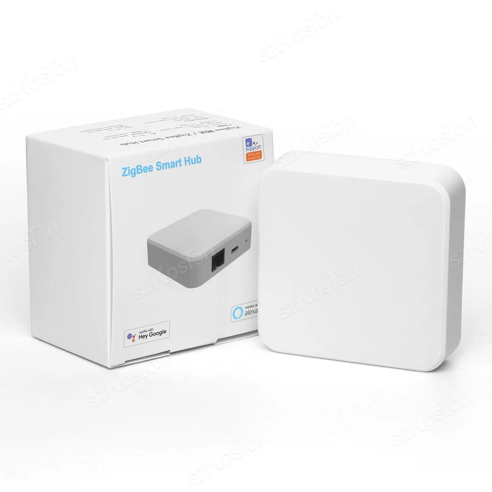 Умный проводной шлюз Zigbee 3.0 Hub RJ45 Ethernet Bridge, совместимый с устройствами приложения eWelink, Home Assitant, Alexa, Google, Alice-