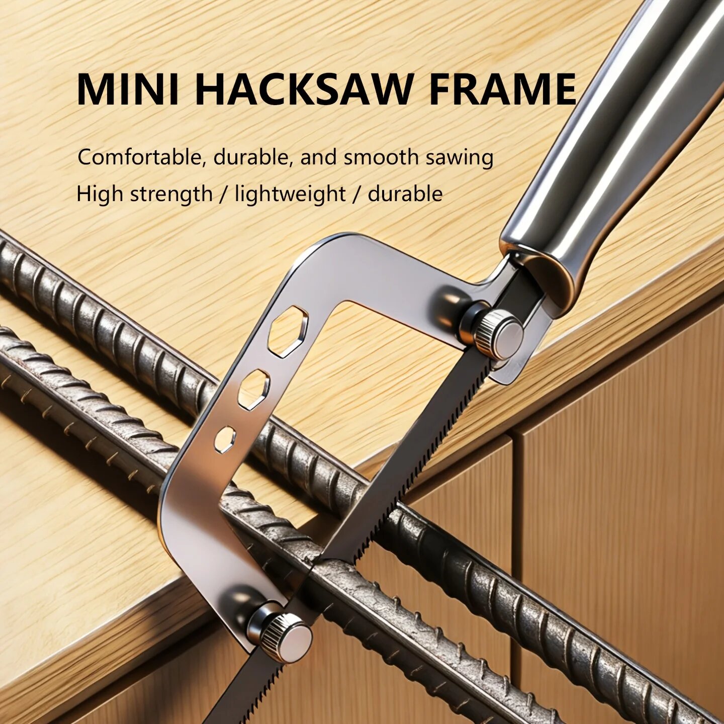 Ручная мини-ножовка Newshark TOOL для дерева, пластика и металла 1 Frame 5 Blades