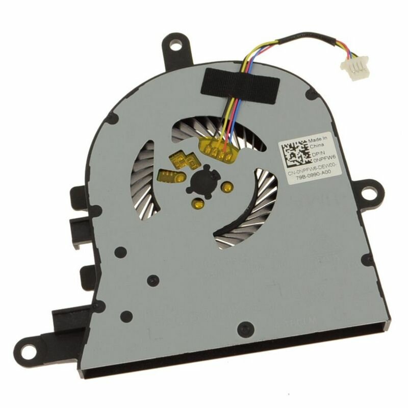 Вентилятор, кулер Dell Inspiron 15 5570, 5575, Latitude 3590, E3590, DFS1503055P0T-FK3A, DC28000K9FO (Новый)