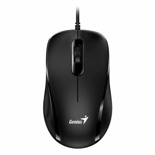 Мышь Genius DX-101, оптическая, проводная, USB, черный [31010026400]