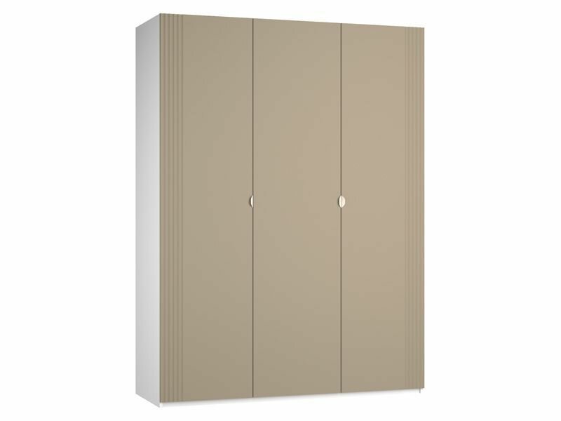 Шкаф распашной со штангой "Санторини 3" 150х202х55 Мокко