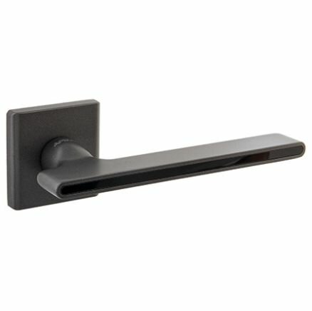 Ручки дверные (к-кт - 2шт.) Apecs Ultra H-60145-A-GRF/B (графит)