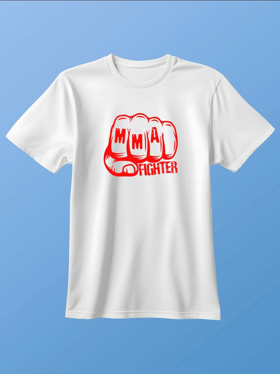 Футболка хлопковая MMA fighter