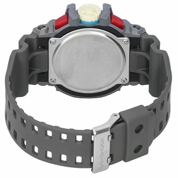 Наручные часы CASIO, белый, серый, красный, синий — фото 1