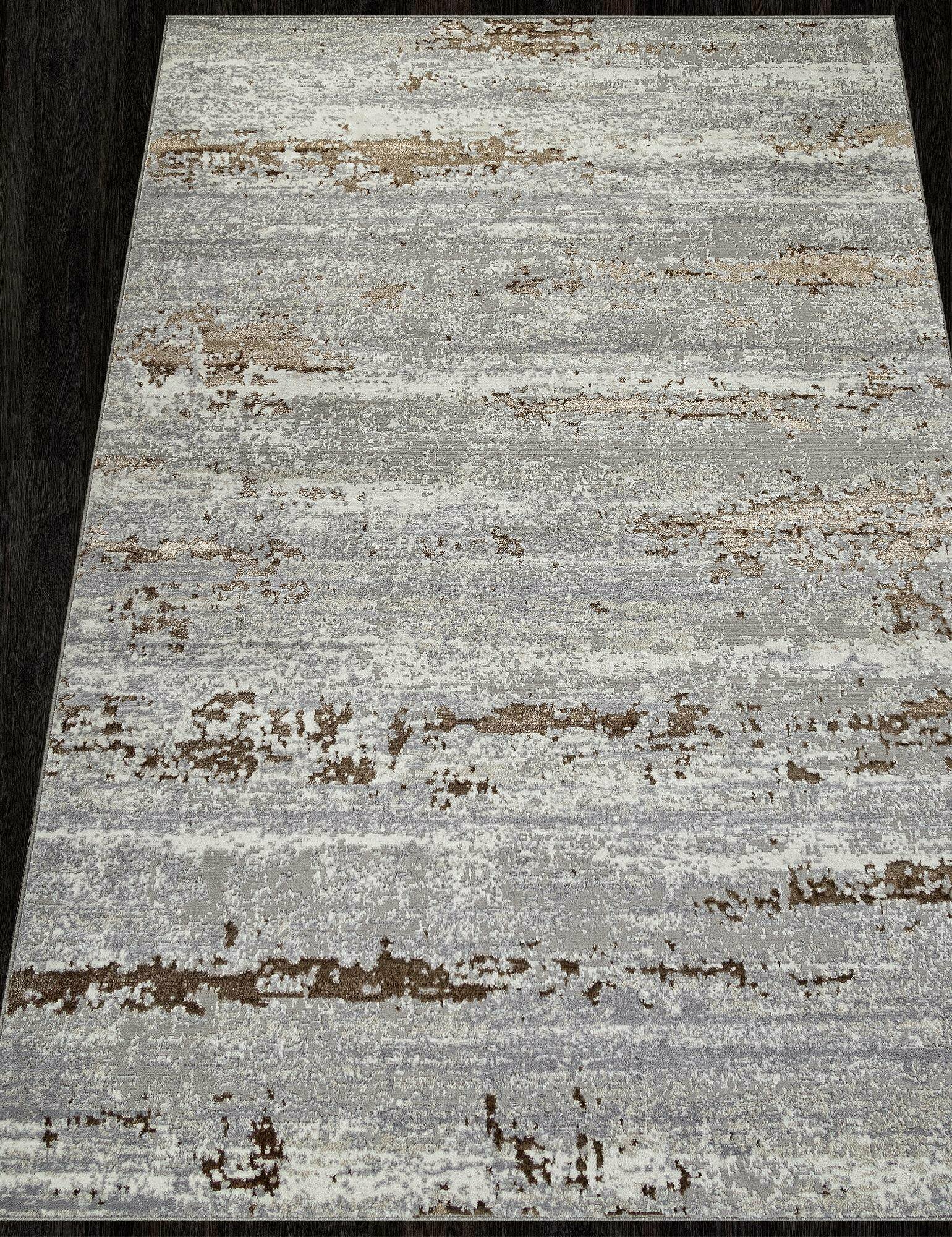 Ковер на пол в гостиную в спальню 300х500 см бежевый современный ворс 10 мм 325590 KoverVDom