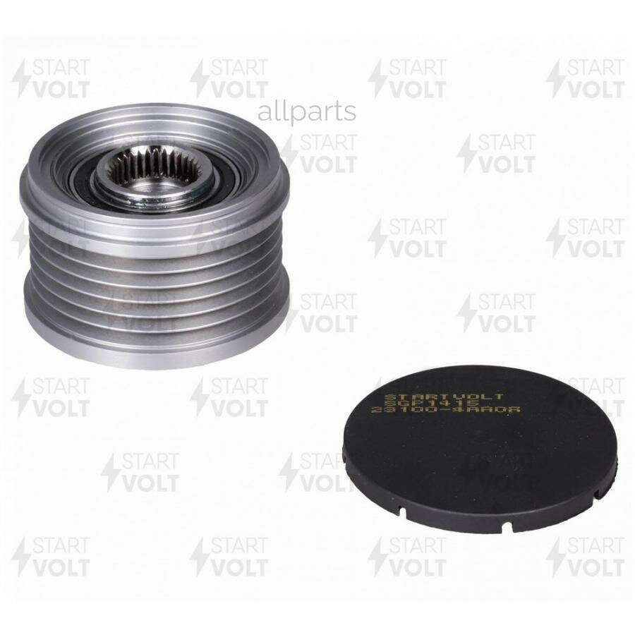 STARTVOLT SGP-1415 Шкив с обгонной муфтой генер. для а/м Nissan Almera III G15 (12-)/Renault Duster (10-) 1.6i (SGP 141