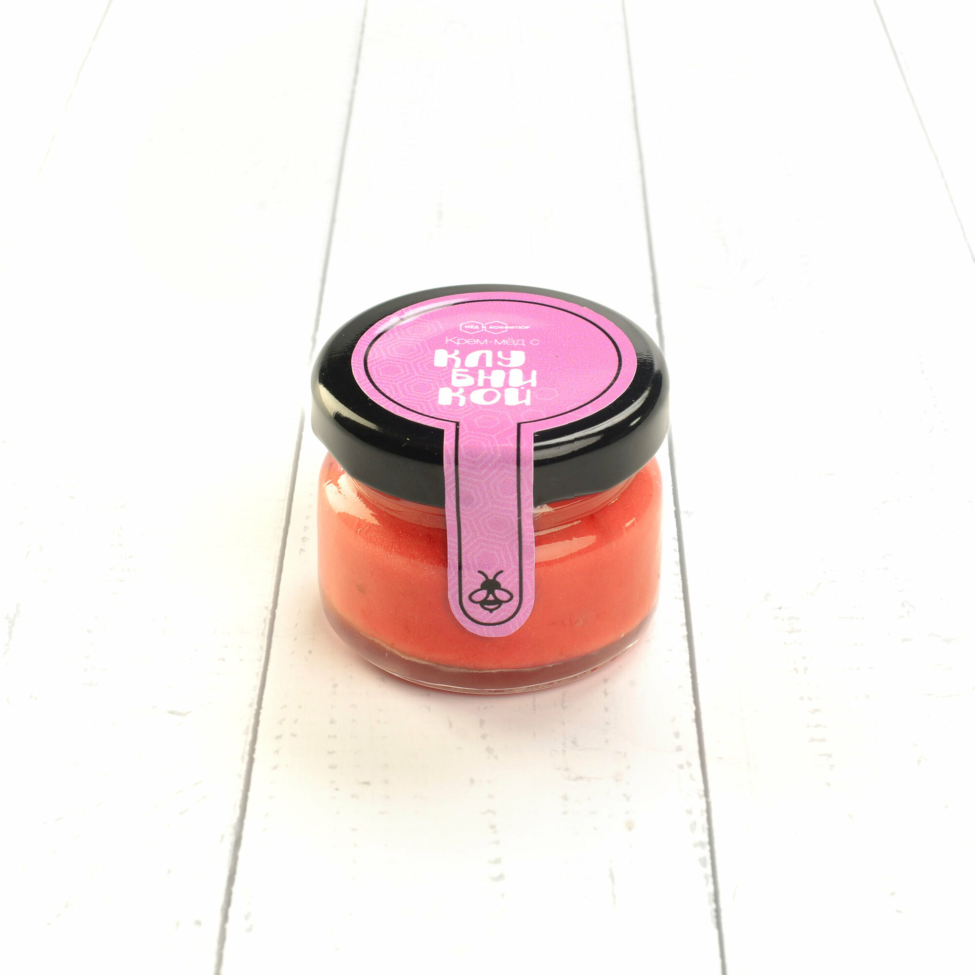 Крем-мёд с клубникой 35 гр.