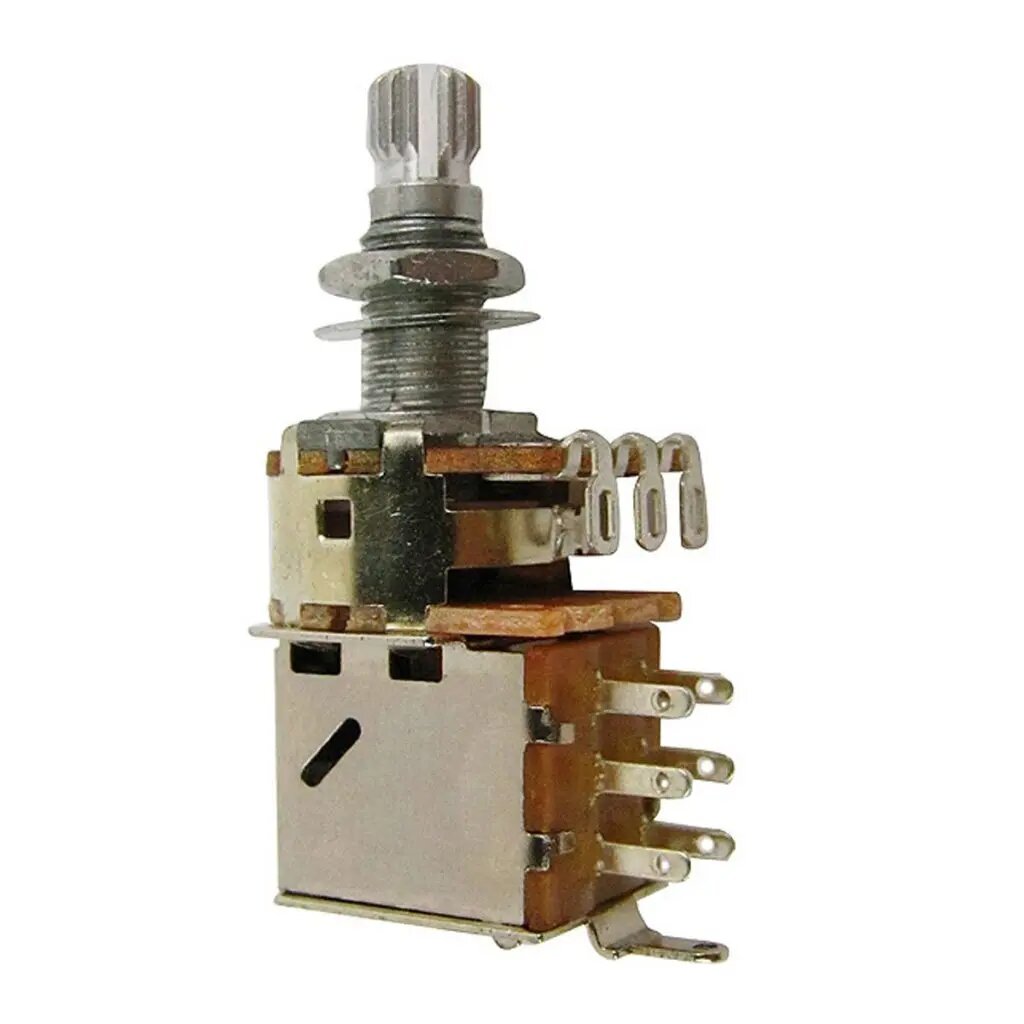 Потенциометр для гитары Musiclily M068 250 кОм линейный, Push-Pull, 2 штуки - Musiclily