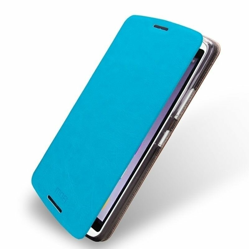 Чехол-книжка Mofi для Lenovo Vibe X3 голубой