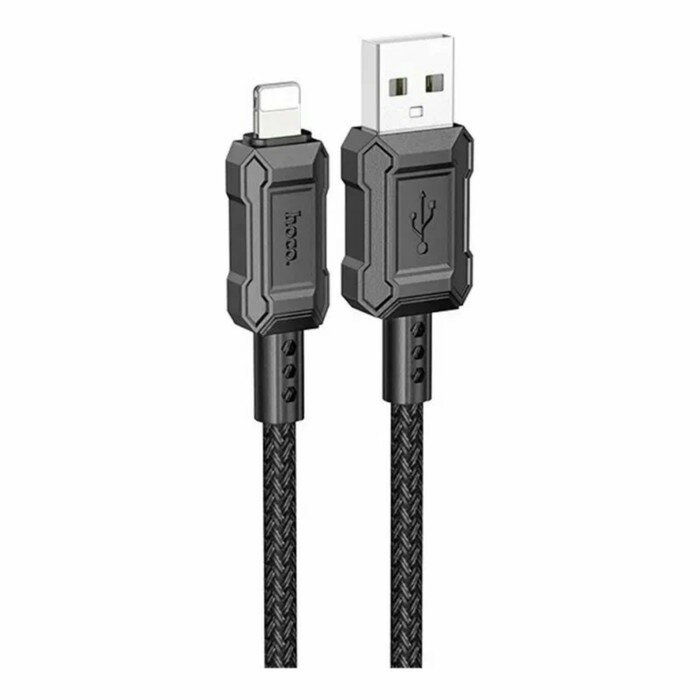 Кабель HOCO X94 USB- Lightning 2.4A Fast Charging 1 м, черный