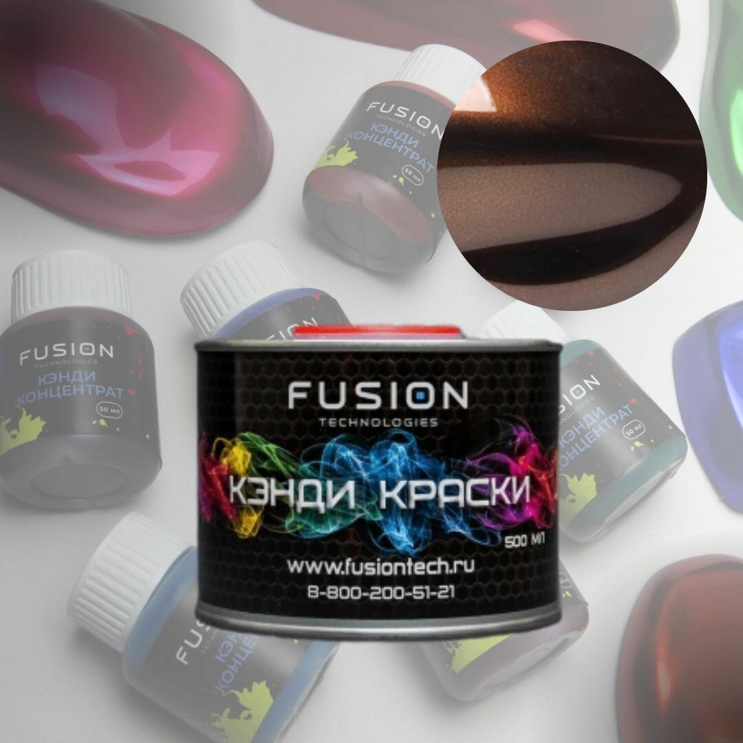 Готовая кэнди краска шоколад