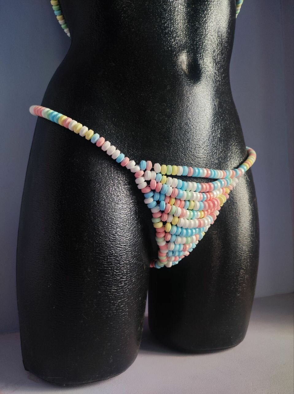 Съедобное нижнее бельё "Стринги" Sweet-Happiness, размер One Size