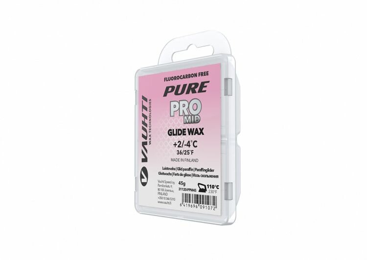 Парафин VAUHTI PPM45 PURE PRO MID +2/-4 45г,