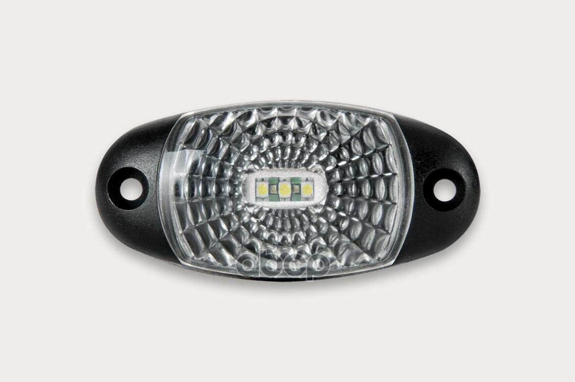 Фонарь габаритный! белый LED 72x34 с проводом 0.5м Fristom арт. FT025BLED