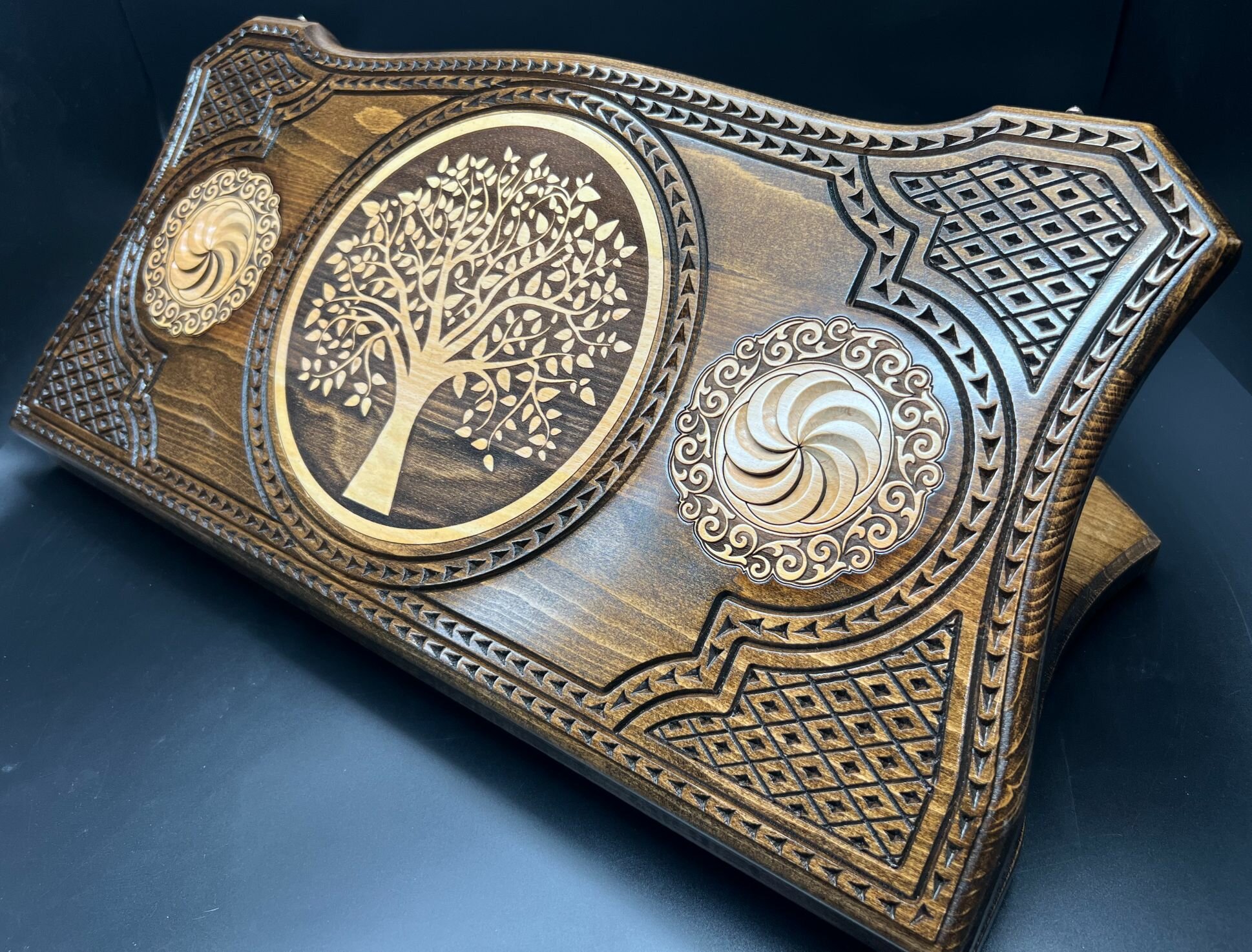 Нарды Резные "Древо Жизни", большие 60х60см