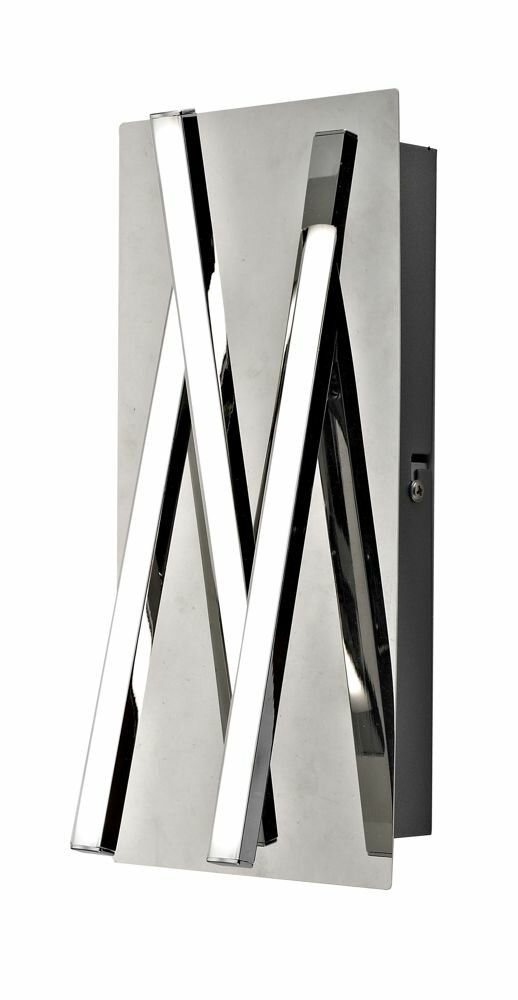 Настенный светильник светодиодный Inspire Otok, холодный белый свет, цвет хром