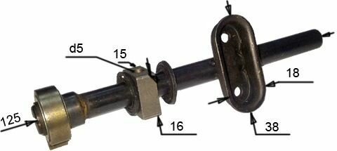 Шток для лобзика (в сборе) тип S