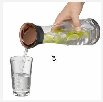 Графин для воды WMF Basic 1 литр, медь