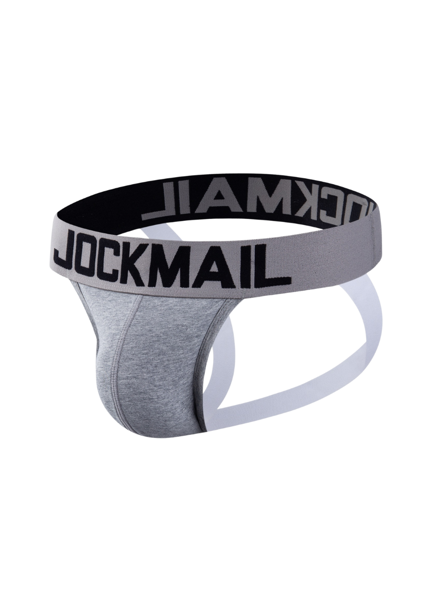 Мужские трусы джоки серые JOCKMAIL JM4038-3 XXL (52)