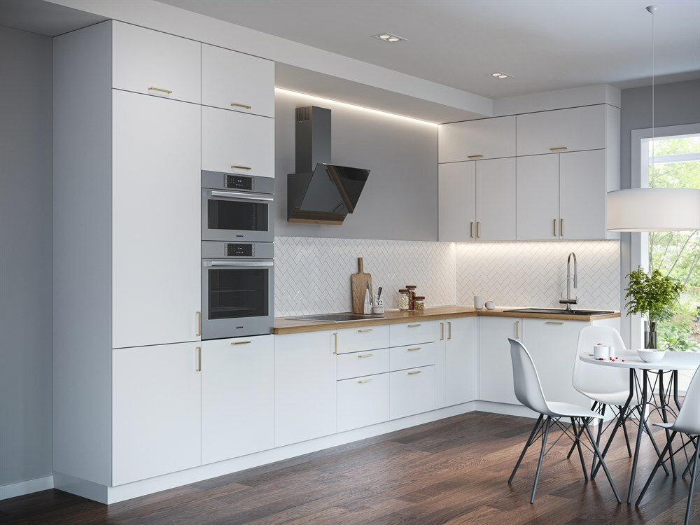 Элана Кухонный гарнитур беатрис №8 белый Белый