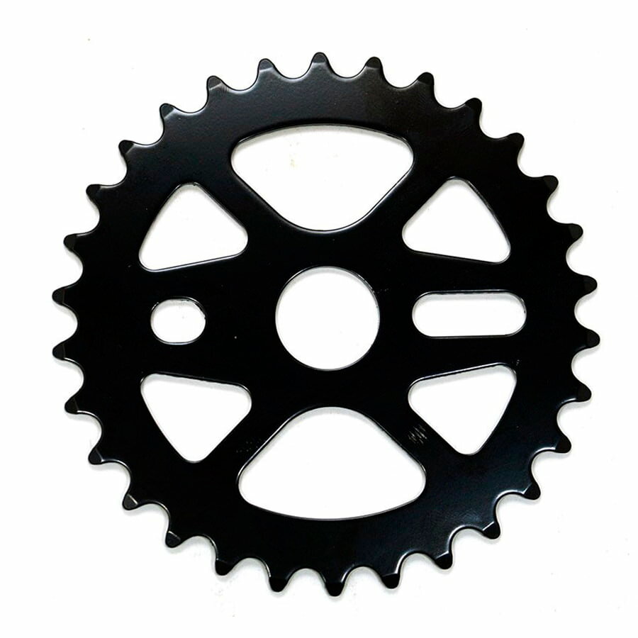 Велосипедная звезда передняя BMX CW-1437S 1/2"*1/8"*25 T черная