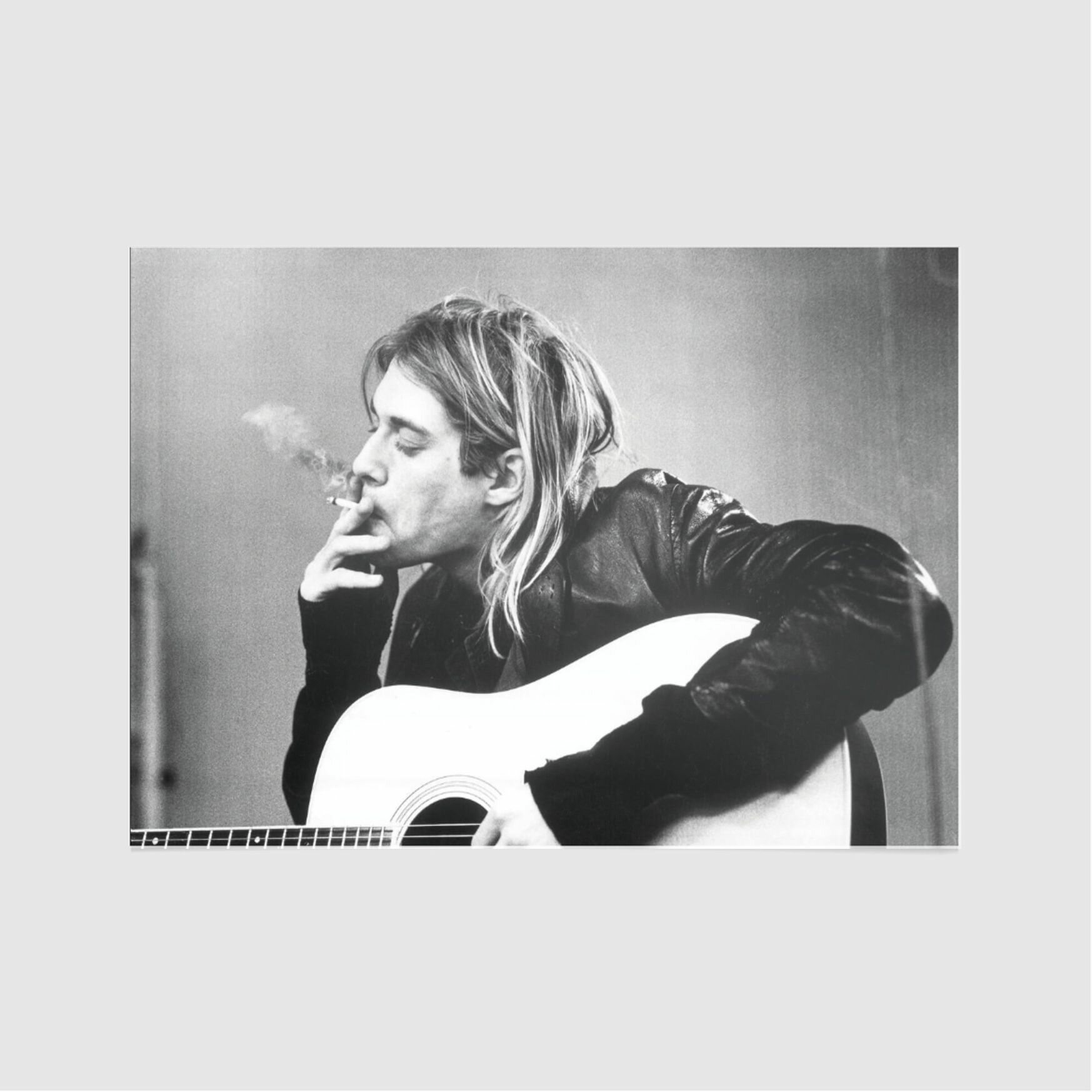 Постер (плакат) Nirvana (Курт Кобейн) 40x30 см. от Poster4me