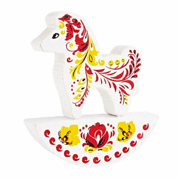 Качалка Томик "Лошадка", дерево, для мальчиков и девочек, 3-1,5 лет