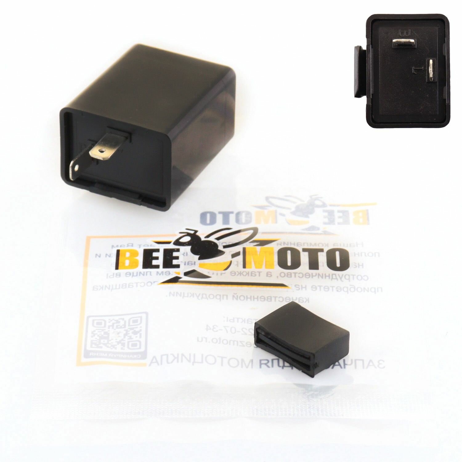 Реле поворота Alpha, Delta, ATV (2 контакта), для мототехники, универсальный