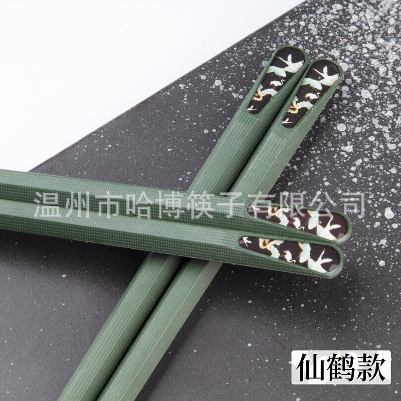 Остроконечные японские палочки для еды из сплава палочки для еды для одного человека Бытовая еда палочки для ногтей