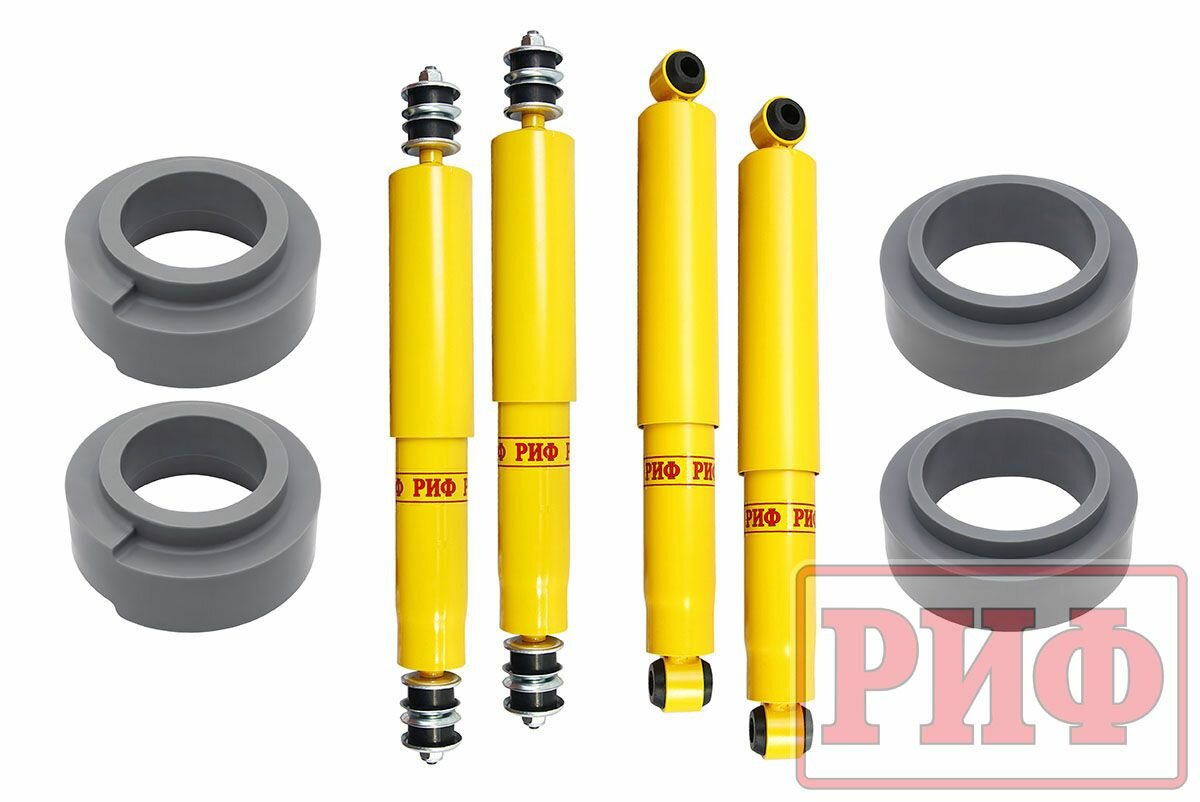 Лифт-комплект РИФ лайт Nissan Patrol Y60 и Y61 лифт 50 мм, RIF-Y61-C-lite