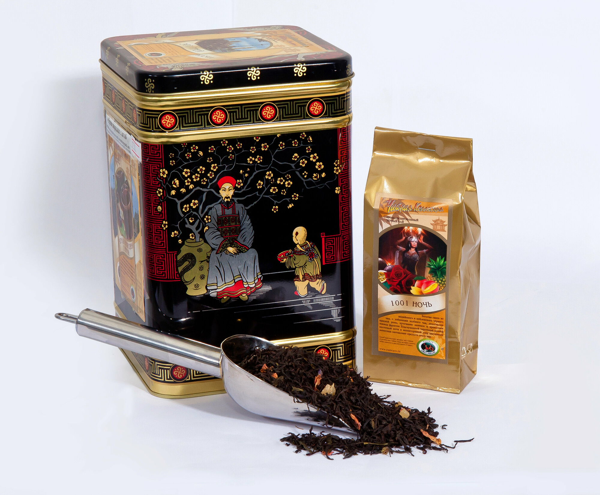 Чай микс черный с зеленым 1001 Ночь 100 г