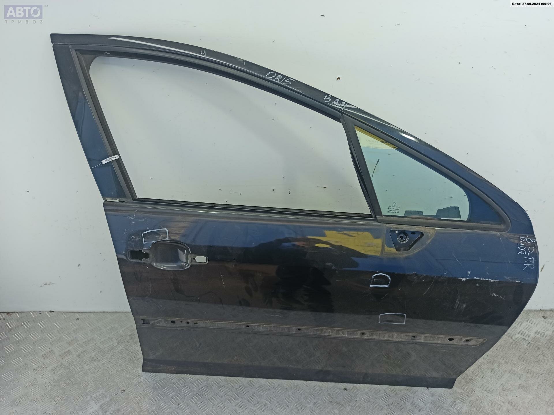 Дверь боковая передняя правая Peugeot 407