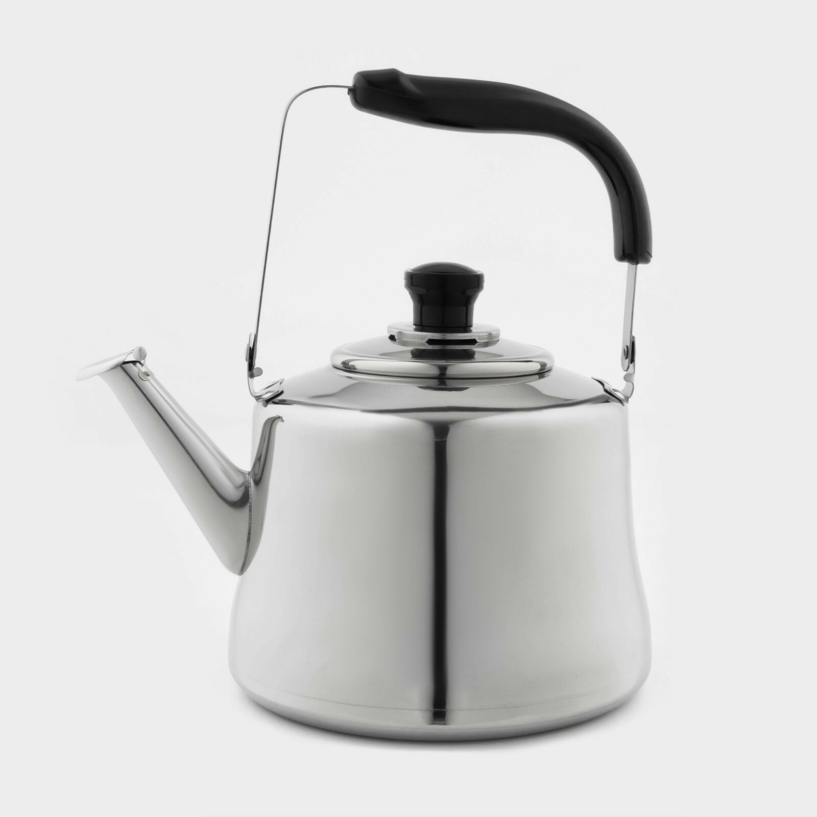 Чайник «Чайковский», 3 л, нержавеющая сталь, хромированный