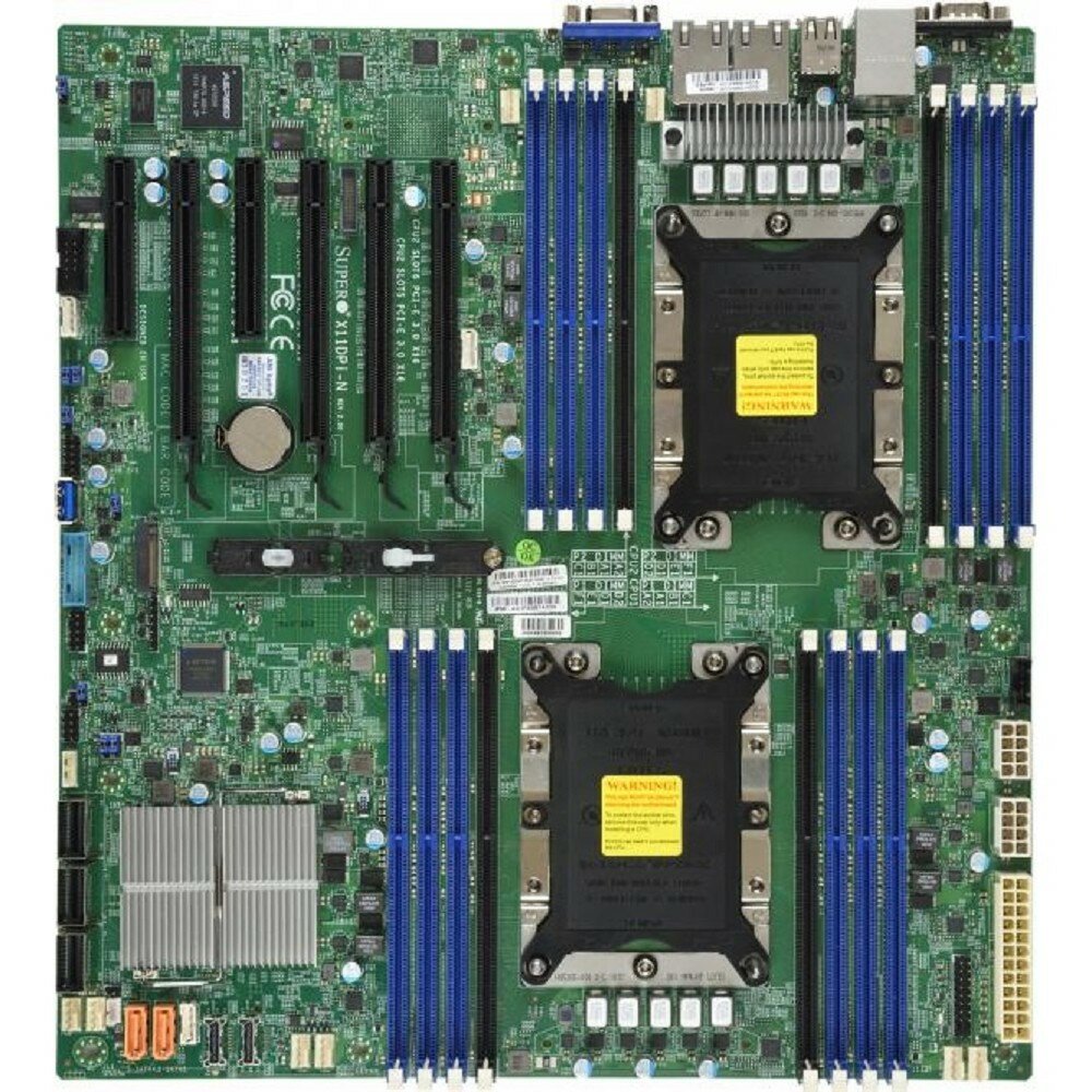 Supermicro Материнская плата MBD-X11DPI-NT-B LGA 3647 16хDDR IV 1хM.2