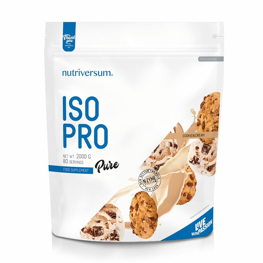 Nutriversum Изолят ISO Pro DOY печенье крем 2000 г