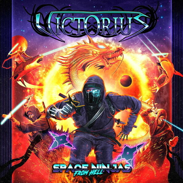 Компакт-диск Victorius — Space Ninjas From Hell (RU)(CD)