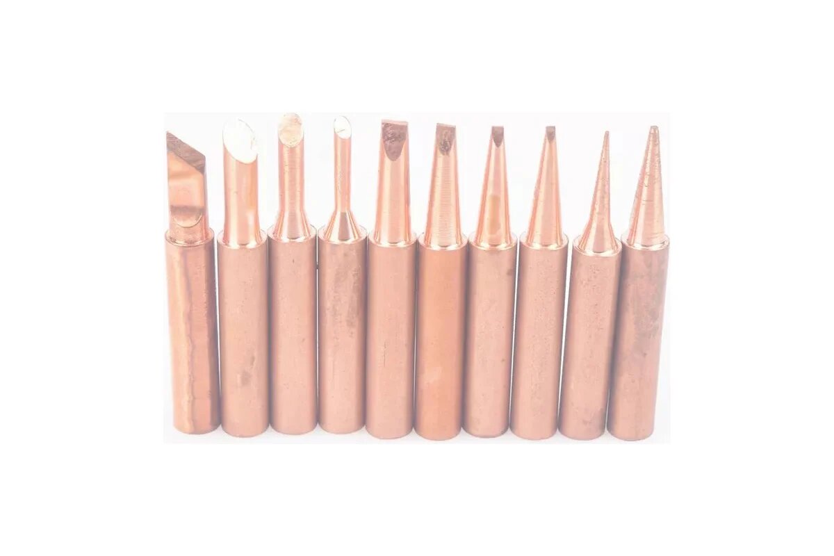 YARBOLY Комплект медных жал 900MT K 4C 3C 2C 3.2D 2.4D 1.6D 1.2D B I (10 шт) KM10MED