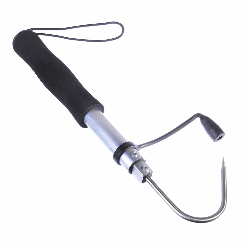 Багор телескопический 28-60 см (ручка алюминий / неопрен)