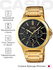 Наручные часы CASIO Collection, черный/золотой
