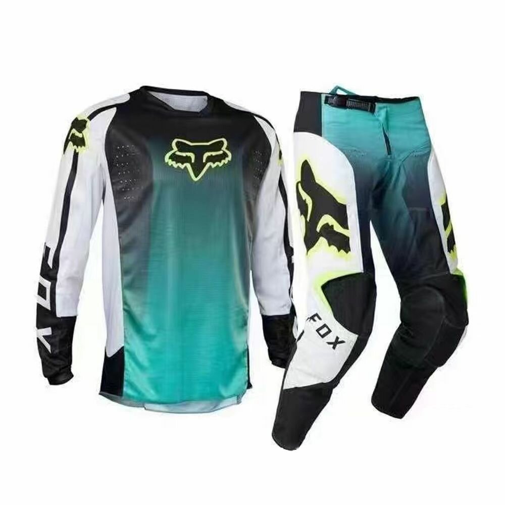 Размеры 58-48 (40XXXL-30S) F0X Racing 180 Leed мотокросс/мотокросс костюм DH ATV картинг джерси и брюки
