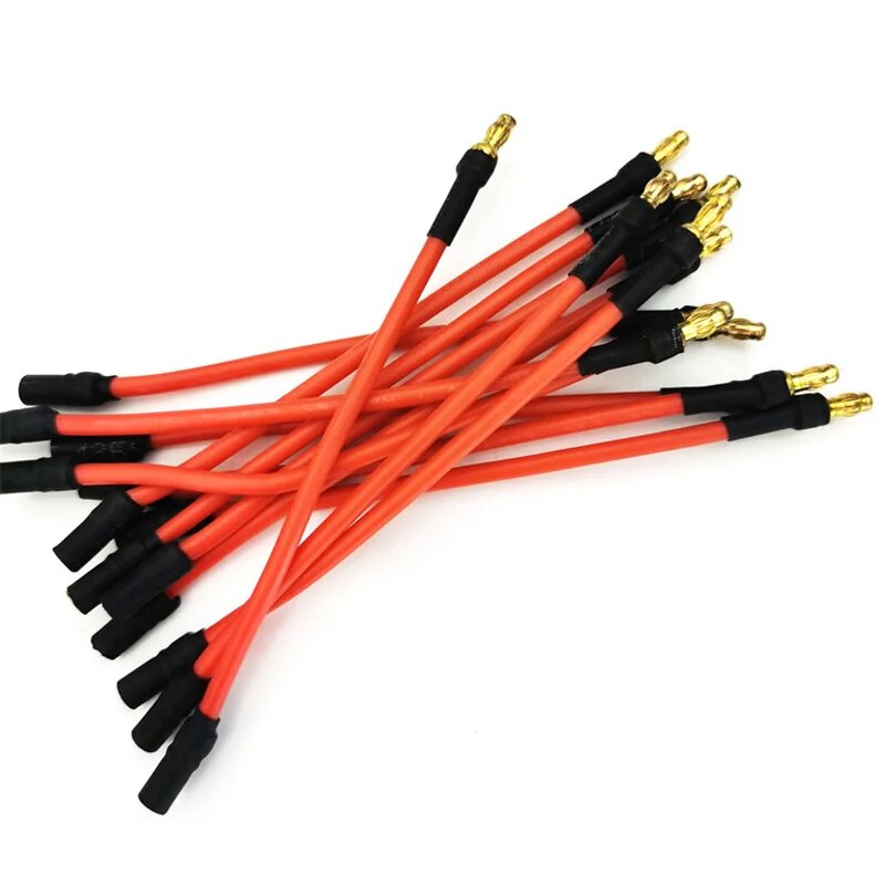 Кабель-удлинитель 3.5mm Banana Connector 16AWG для RC дрона 10Cm