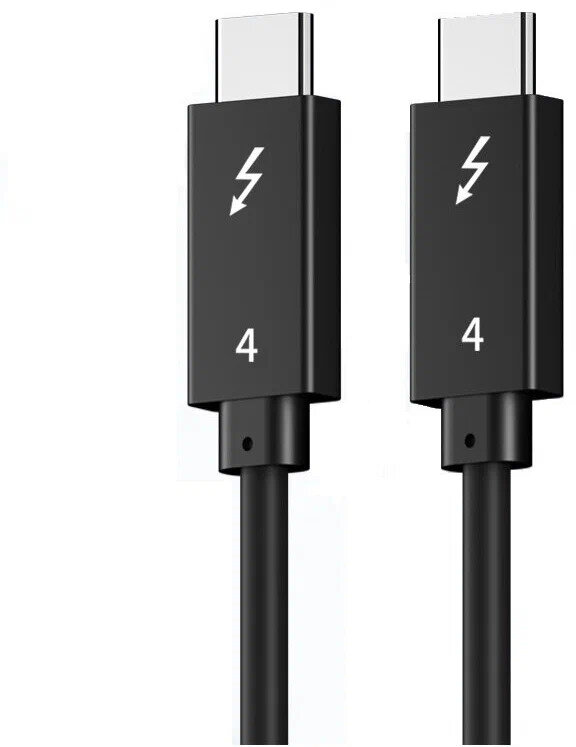 Кабель Thunderbolt 4 (USB4, Type-C) 8K@60Hz, 40Gbps, PD 240W, 1,5 метра