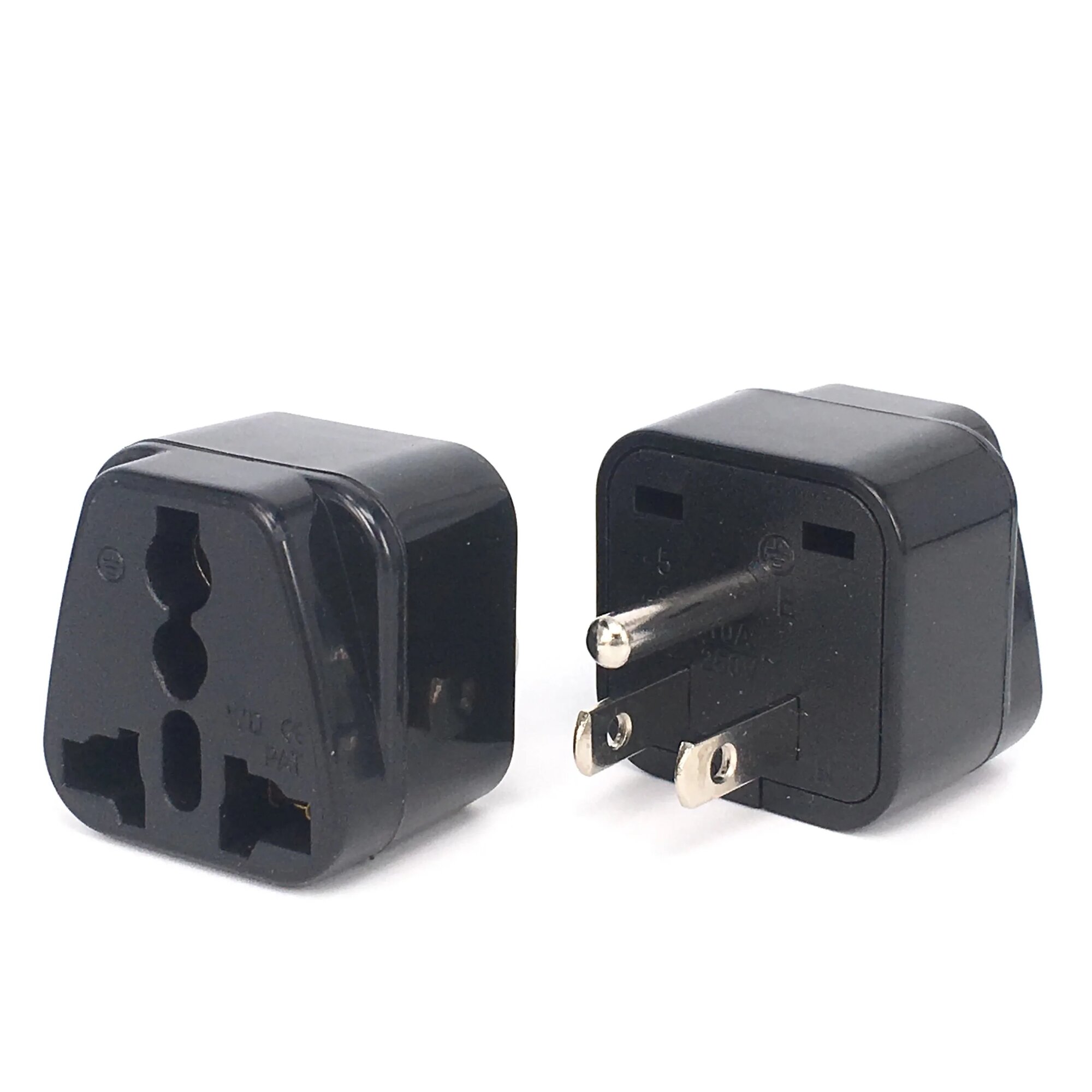 Bolantedz Международный адаптер для штепселя Black, US 3pins Plug