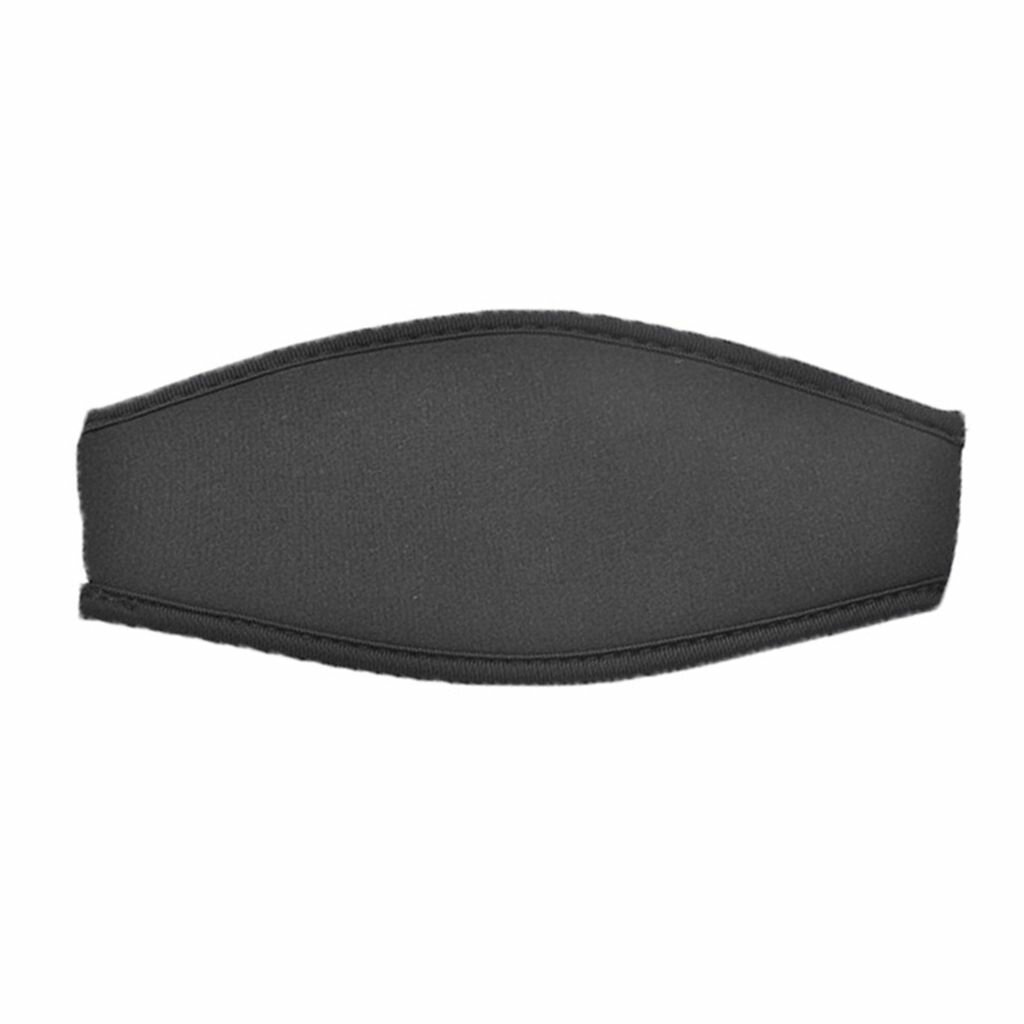 Защита для волос из неопрена для маски для дайвинга, Черный