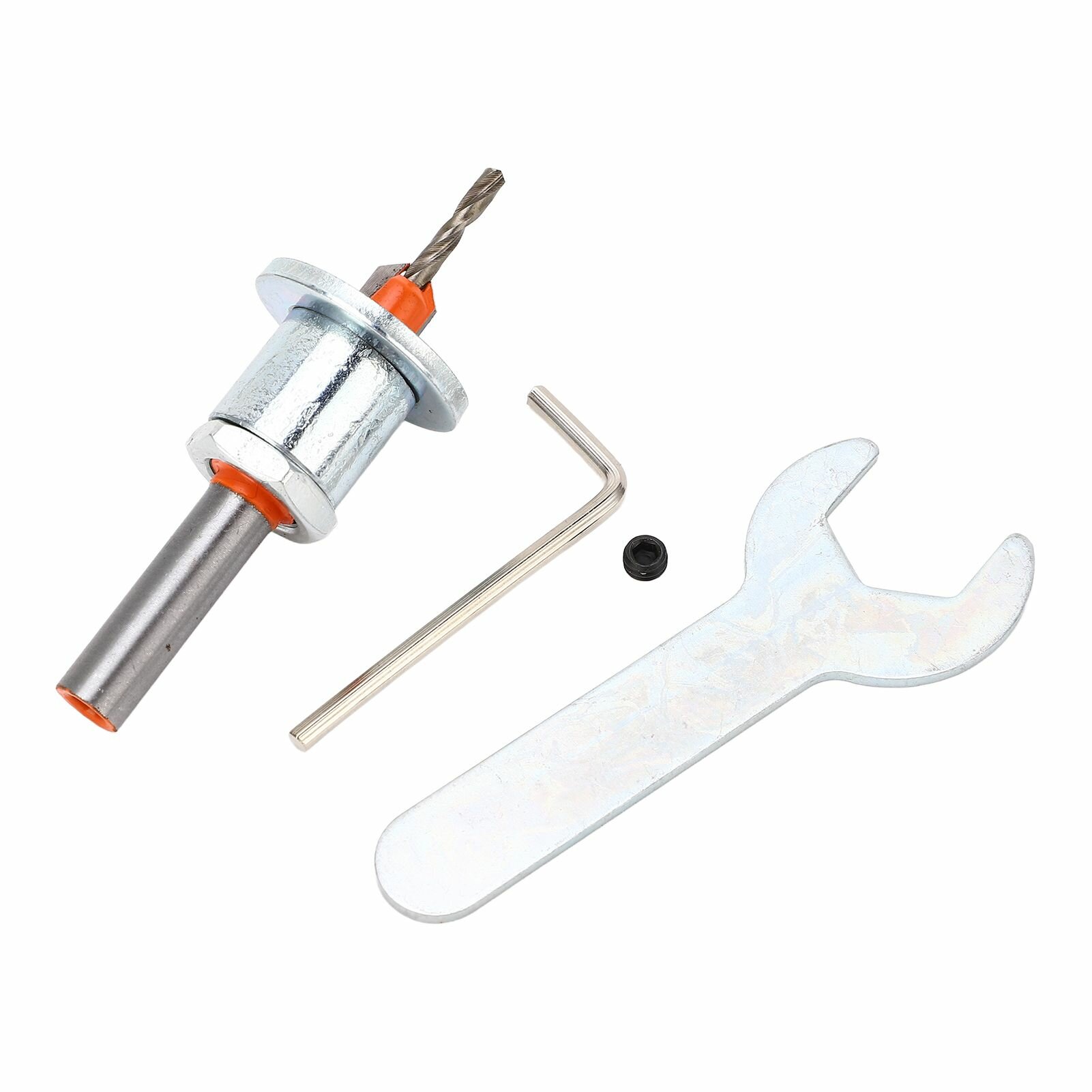 Спиральное зенкерное сверло, регулируемое, для дерева, пластика, металла,