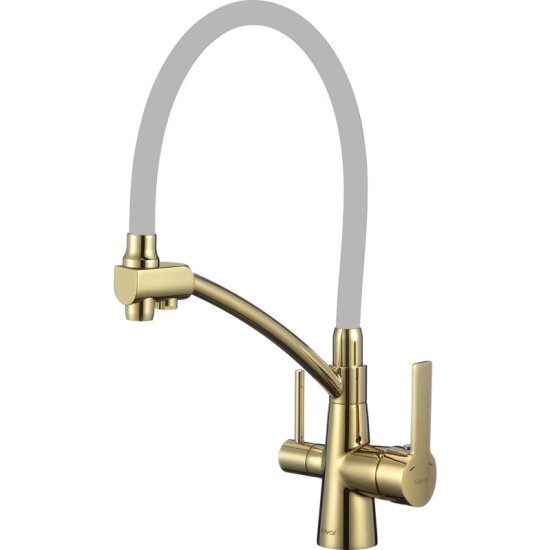 Смеситель для кухни Savol золотой под фильтр (S-L1805B-04)