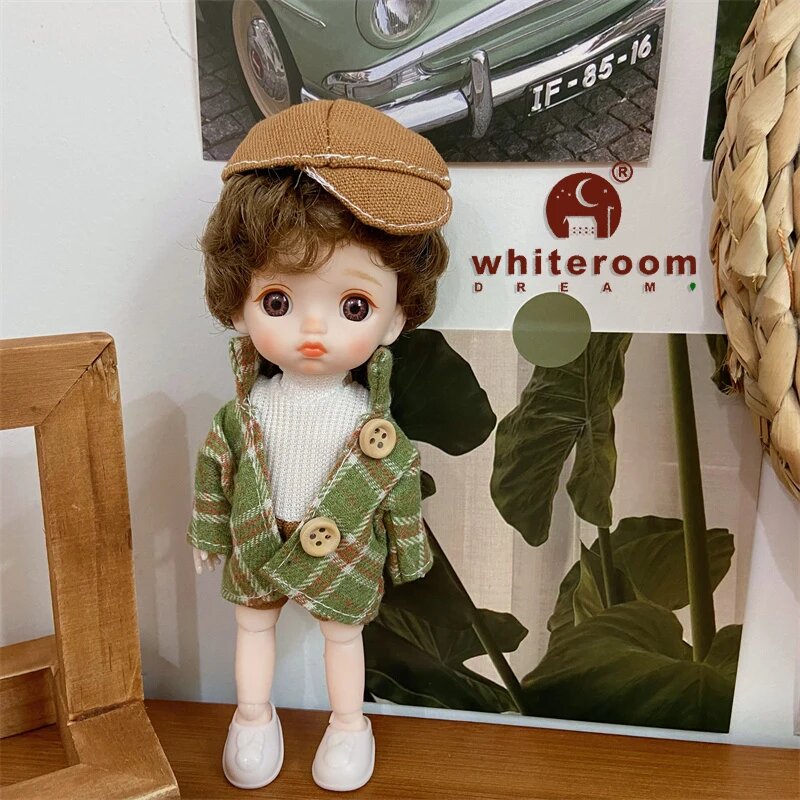 Кукла whiteroom BJD 16 см, BABY 36, голубые глаза