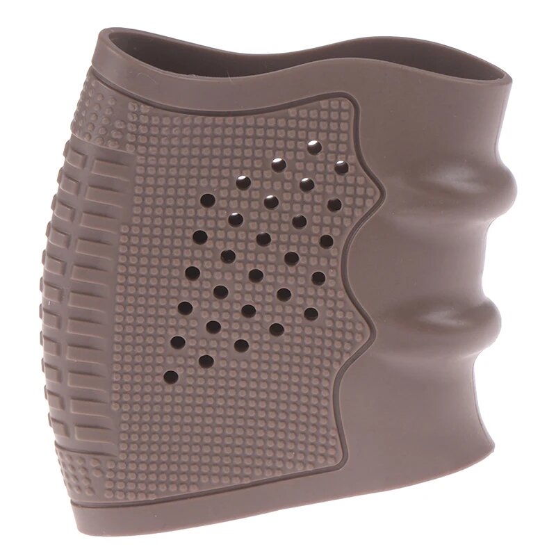 Резиновый чехол для пистолета Glock, черный/зеленый/коричневый B (Tan)